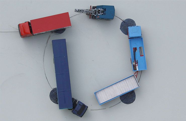 Faller Car System, Kreisverkehr