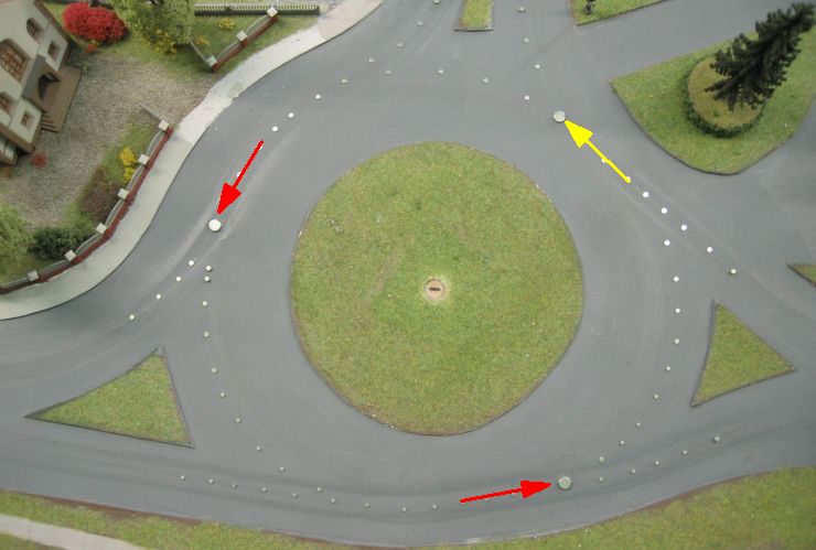 Faller Car System, Kreisverkehr