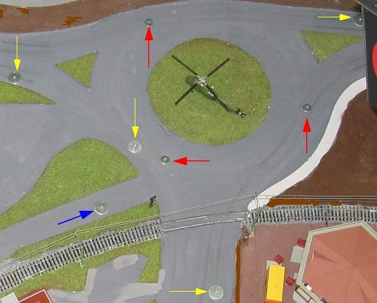 Faller Car System, Kreisverkehr