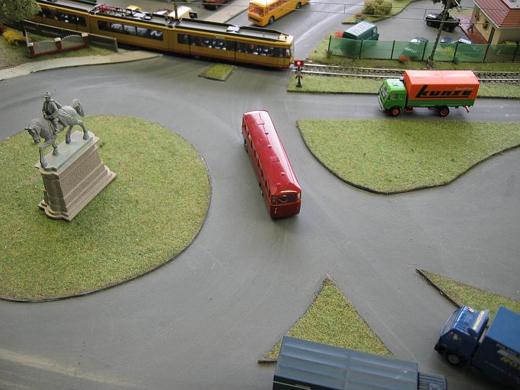 Faller Car System, Kreisverkehr